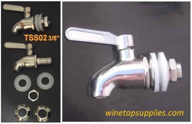 Taps & Spigots for Infusion Jars, Olive Oil & Perfume Bottles